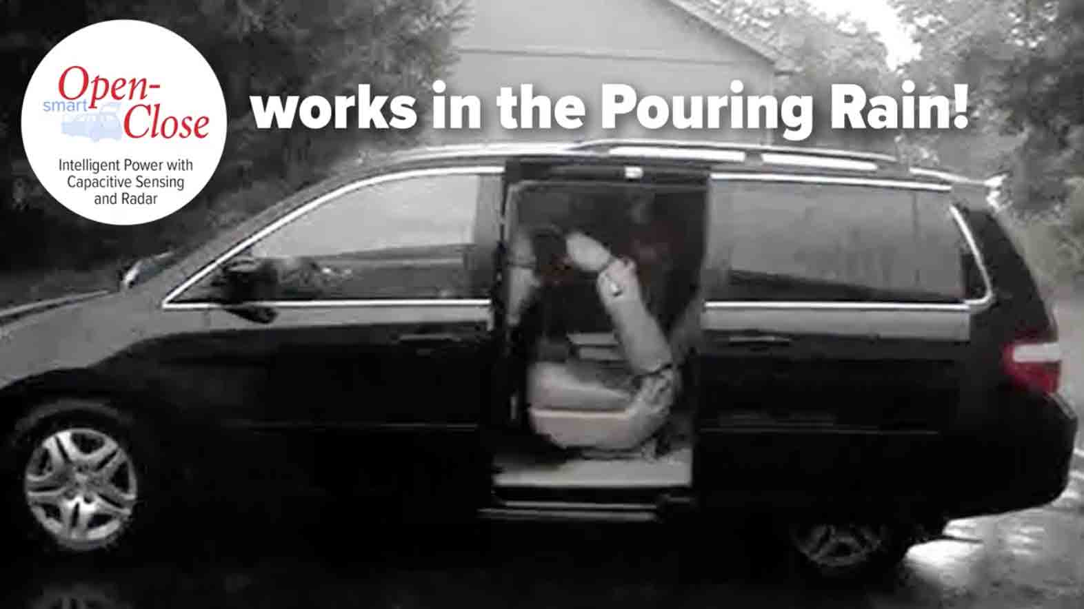 Smart Open, Smart Close® power door liftgate/hatch or sliding door